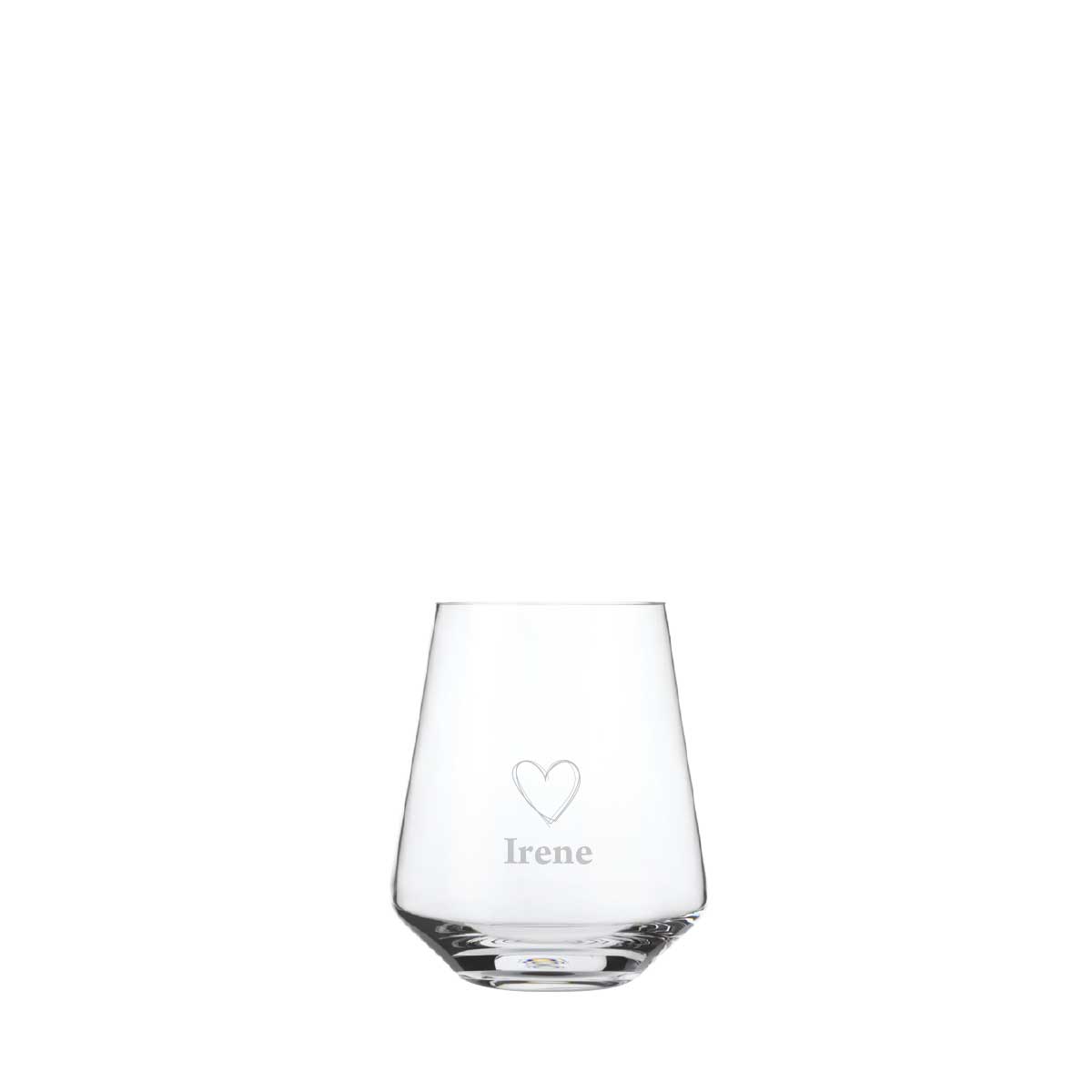 Classic Water Glass - a personalized gift with name and logo – Shop Logotec